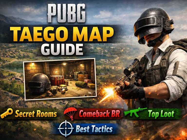 PUBG Taego Map – Latest Guide - PUBGZone
